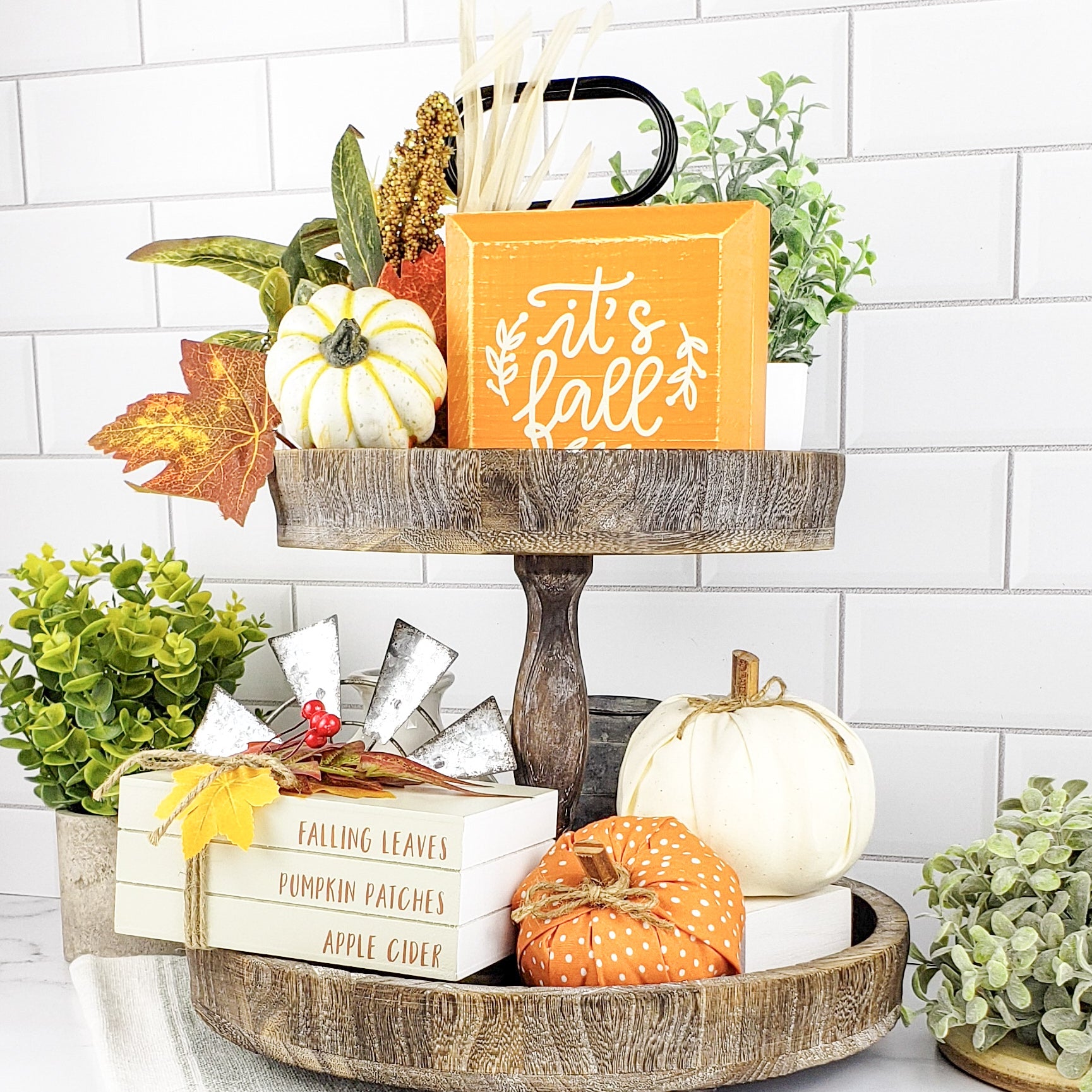 It's Fall Bookstack Décor Set – Liz and Ivy