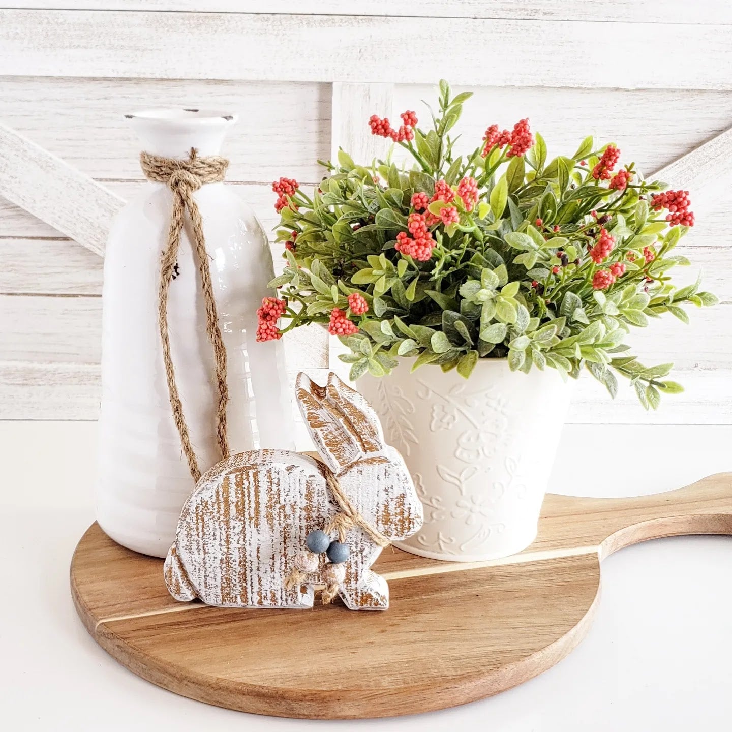 Floral Embossed Metal Container – Liz and Ivy